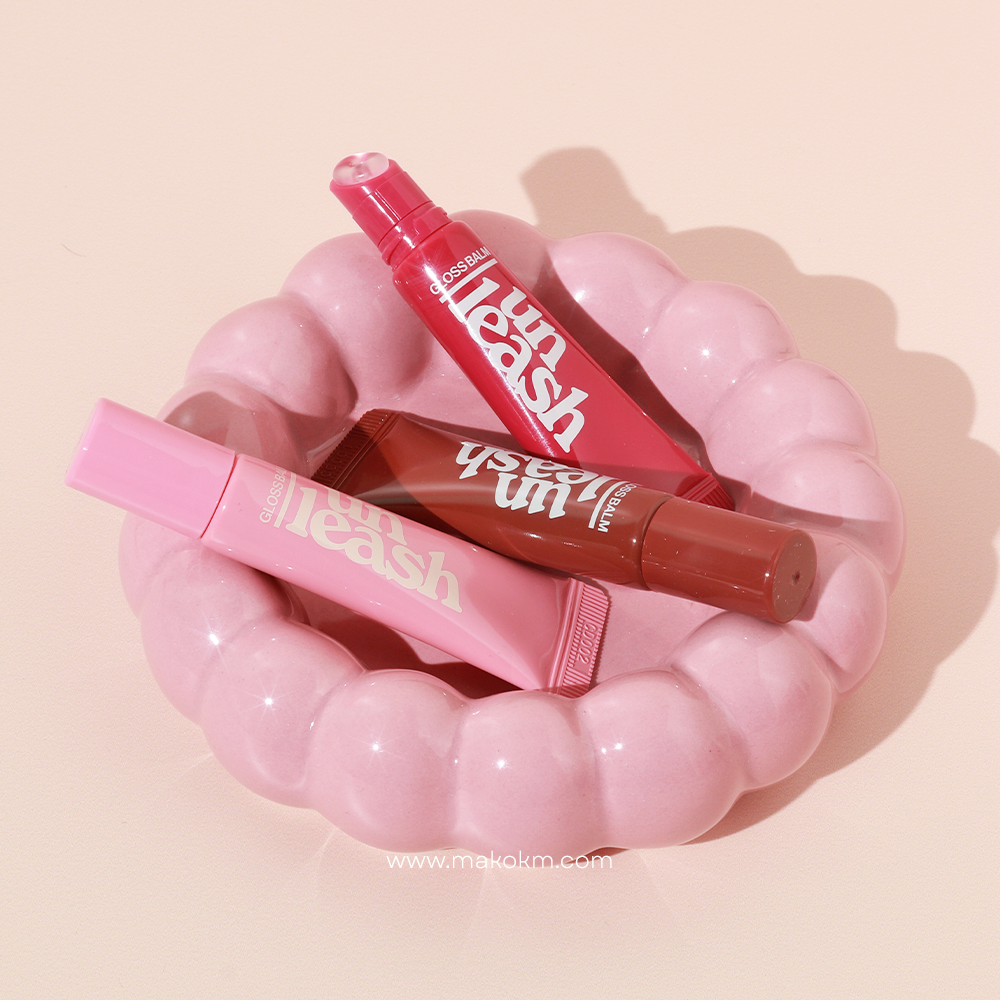 UNLEASHIA Sunset Dazzle Gloss Balm 10g – Mako Korean Makeup